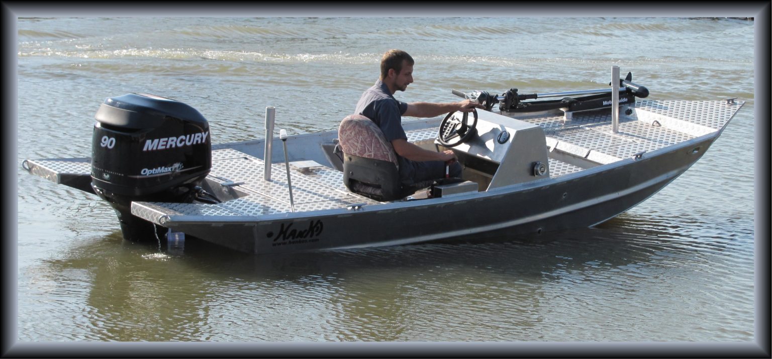 165 V 16' Series Aluminum Boats. | Hanko Boats