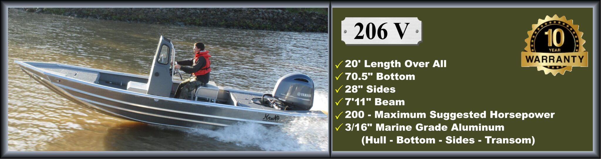 Classic V Bottom series 16FT – 26FT | Hanko Boats