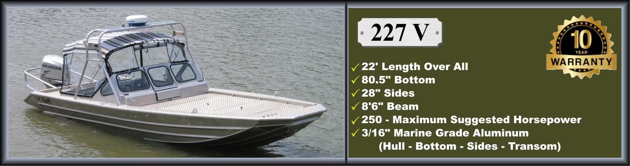 Classic V Bottom series 16FT – 26FT | Hanko Boats